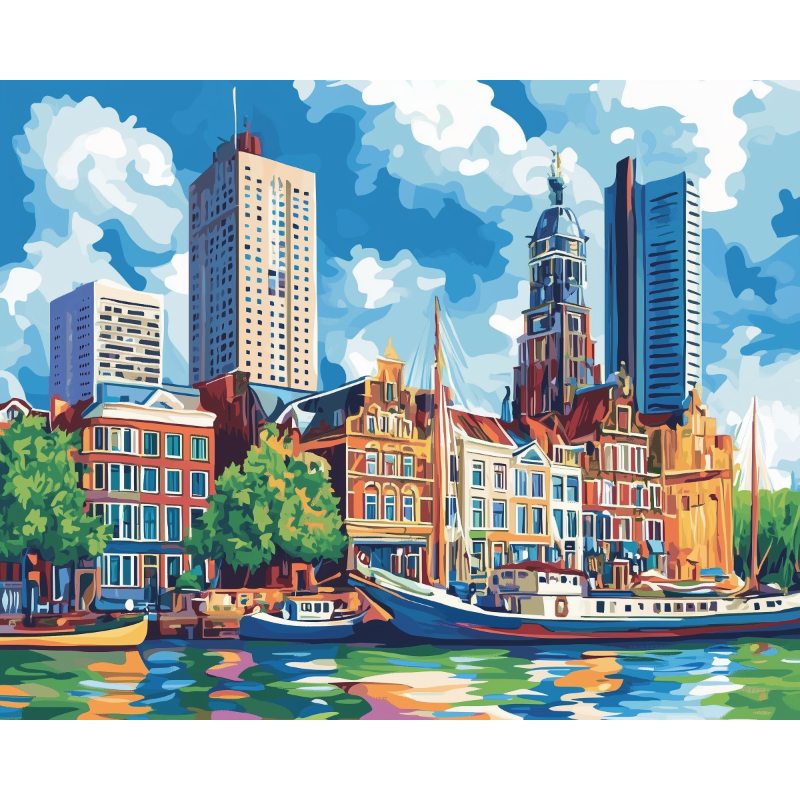 Rotterdam | Schilderen op Nummer – Schilder Op Nummers